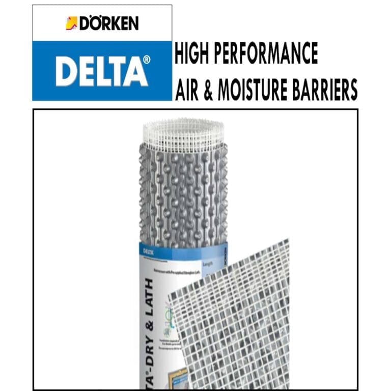 Delta® Dry & Lath + Rockwool Residential Exterior Insulation Wall ...